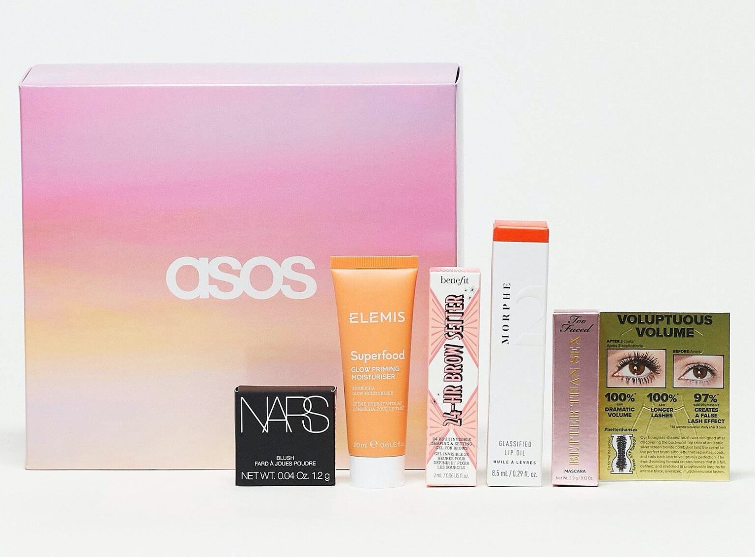 ASOS Beauty Box August 2022 - Contents