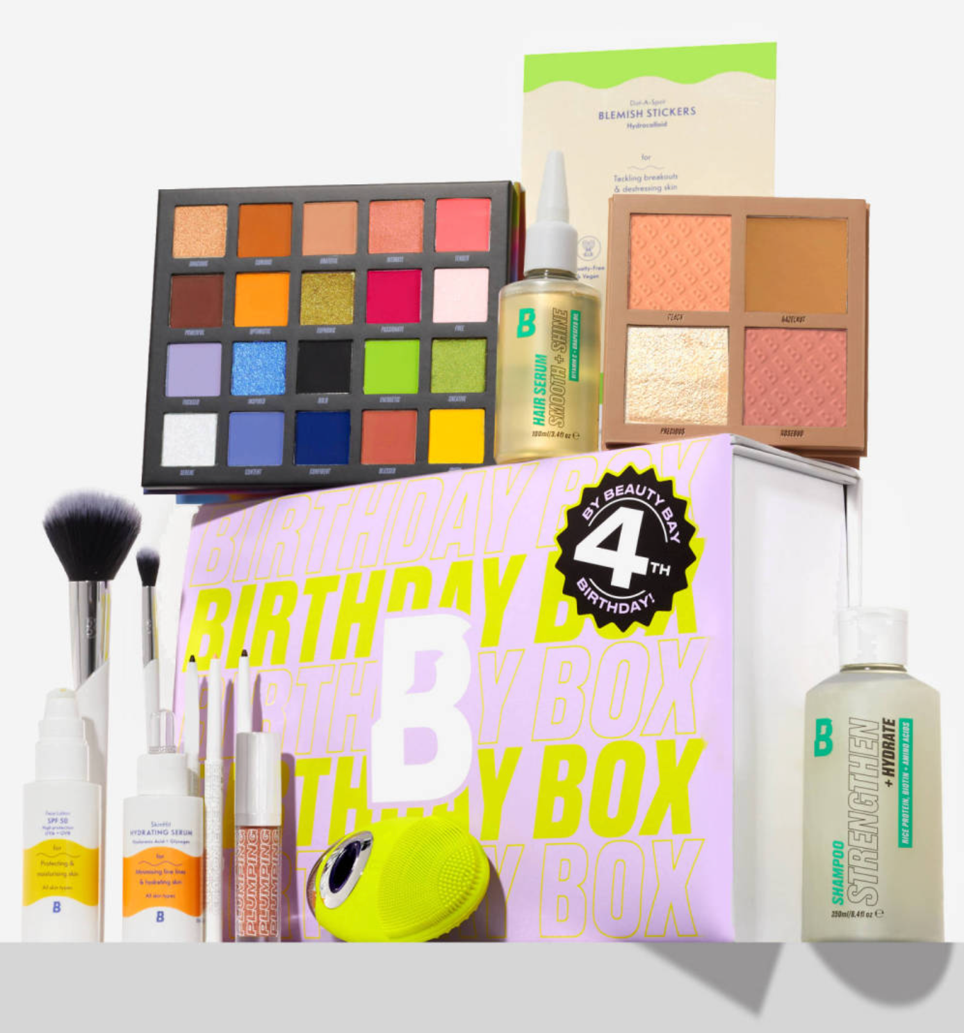 By Beauty Bay Birthday Limited Edition Box - Contents