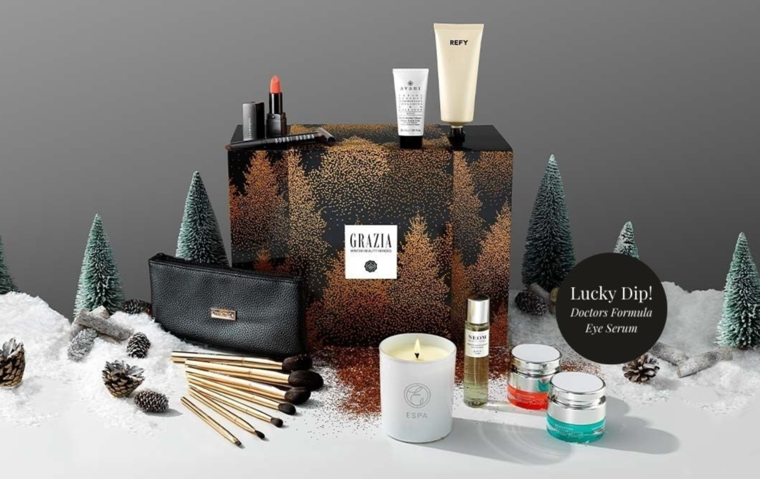 Grazia x Glossybox Winter Limited Edition 2022 - Contents