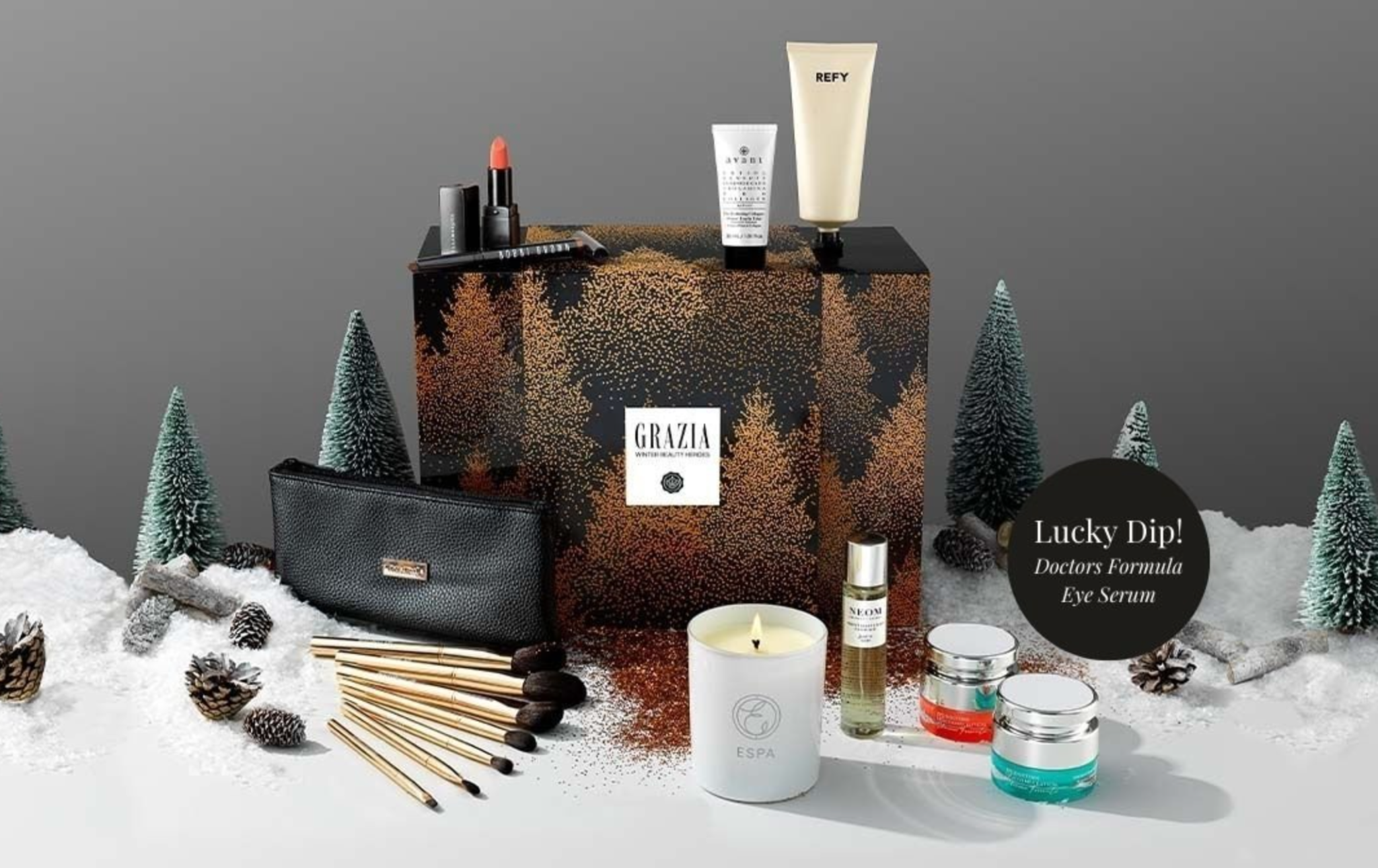 Grazia x Glossybox Winter Limited Edition 2022 - Contents