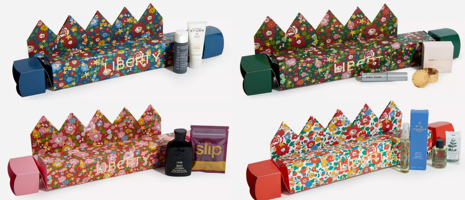 Liberty Beauty Crackers 2022 - Skincare, Makeup