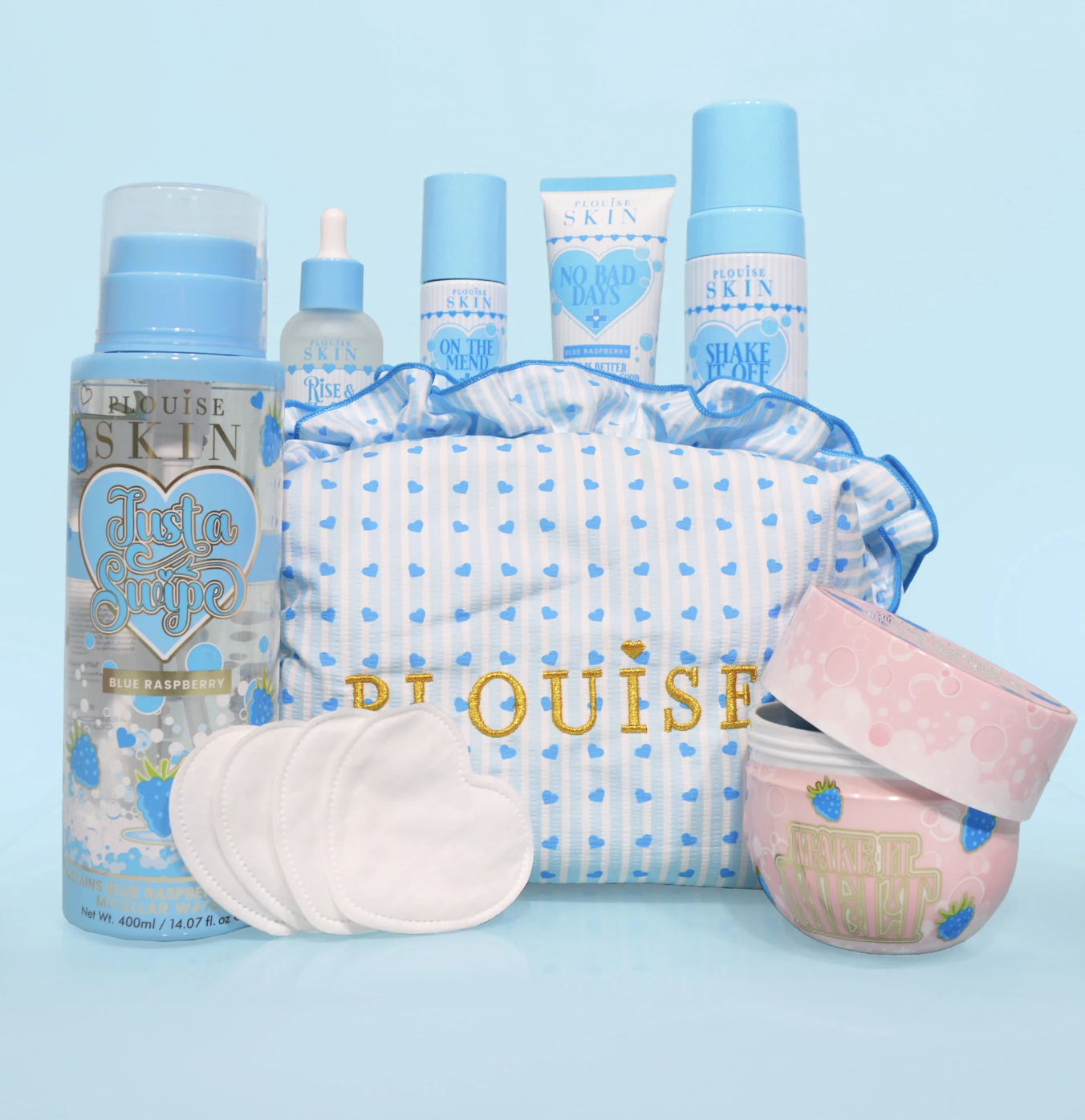 P. Louise Skinfluencer Set - Blue Raspberry