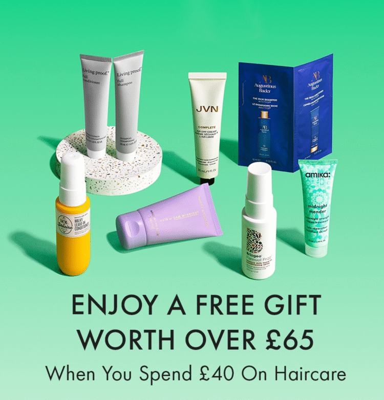 Space NK Haircare Gift With Purchase 2025 - Contents